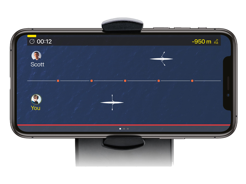 Rowing machine Skillrow - Connected Gym Rowing equipment - Technogym